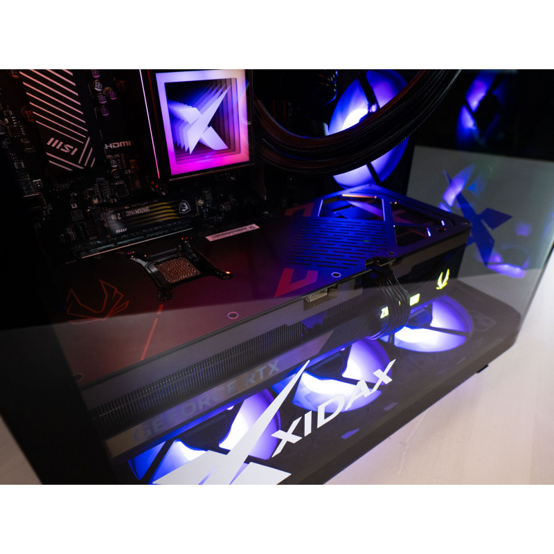 X-6 RX 9070XT+ R7 9800X3D ONAMI BLACK Prebuilt Gaming PC | Xidax